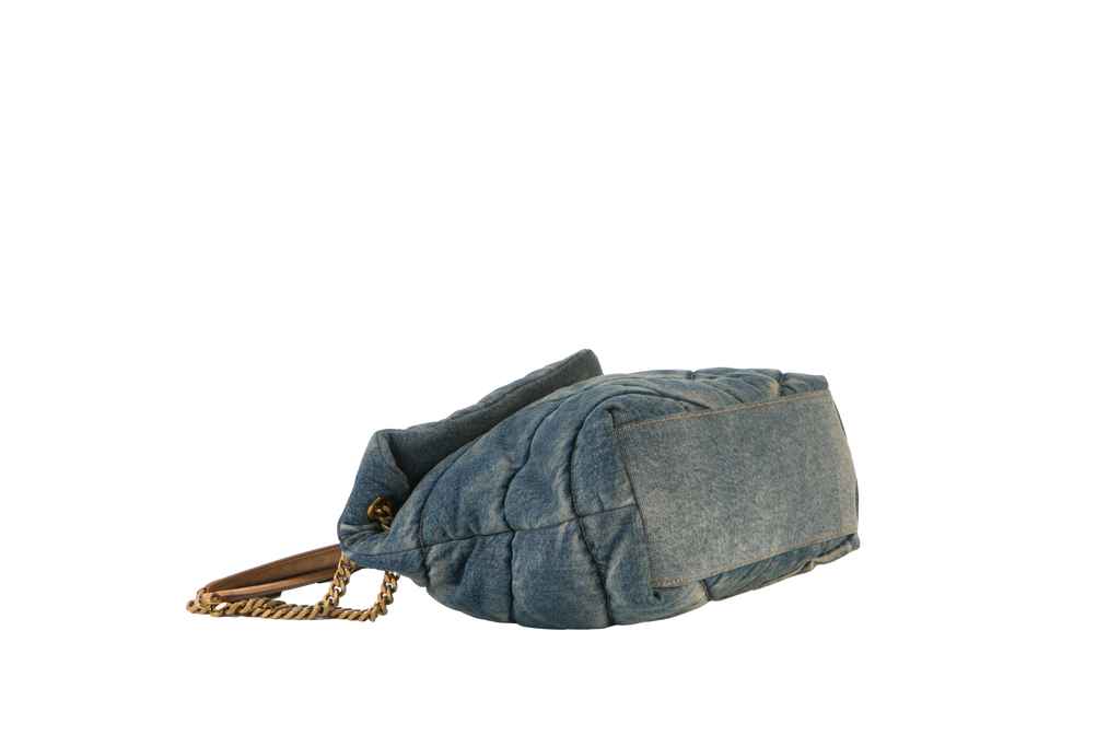 YSL LOULOU PUFFER DENIM – Troca de Luxo